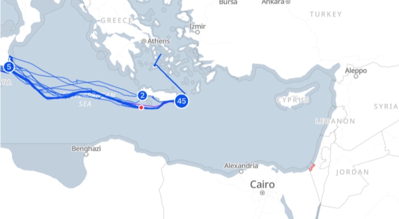 Flotilla, il live tracker: la posizione attuale e l'ultima tappa da ...