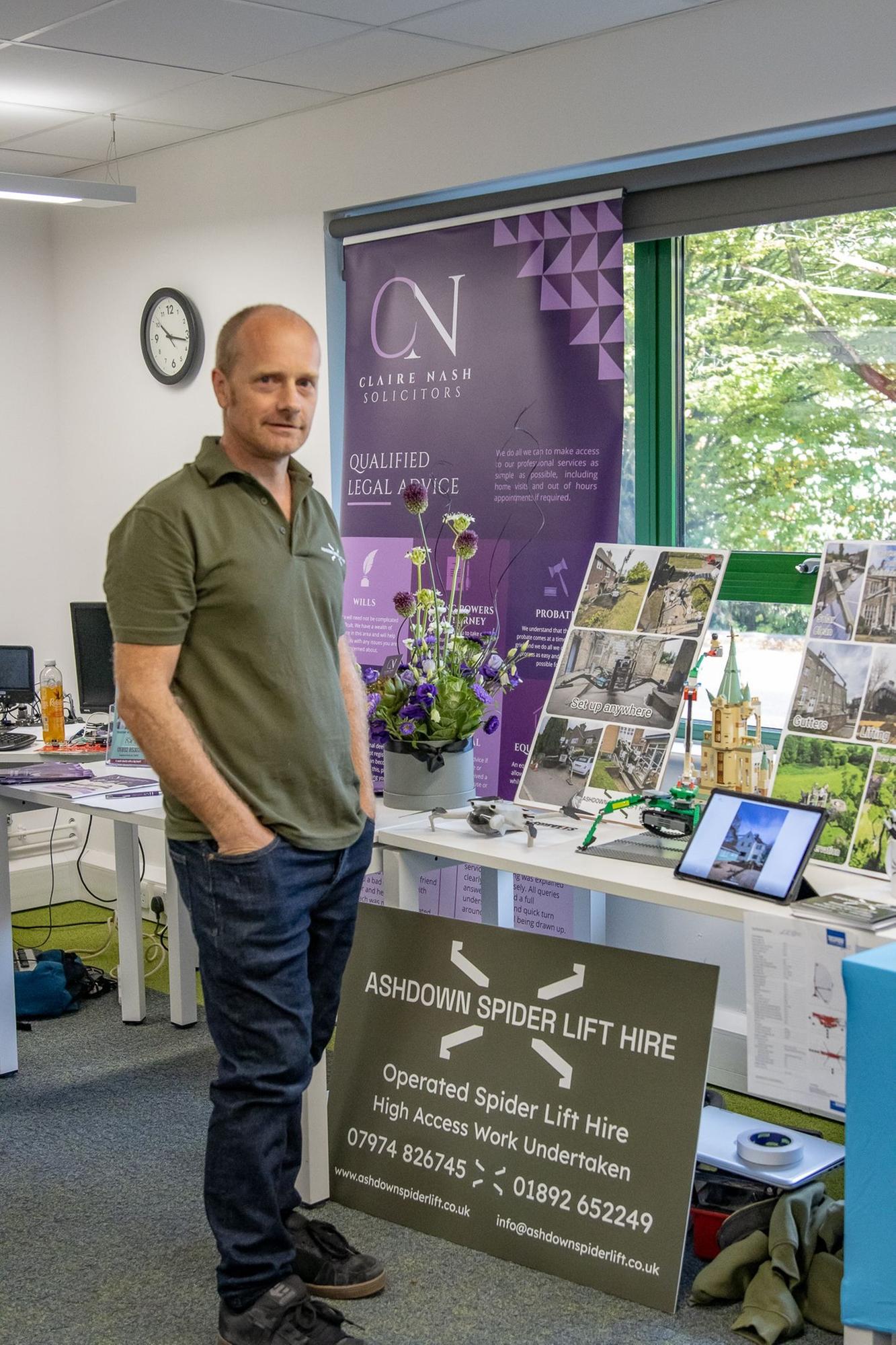 First outing for Basepoint and Crowborough Connections Business Fair