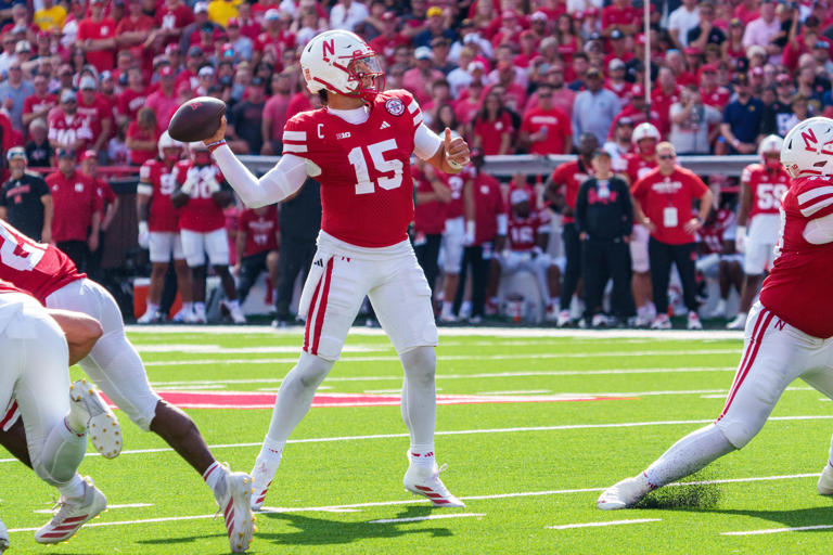 Nebraska's loss to Michigan is one of the week's most-watched games