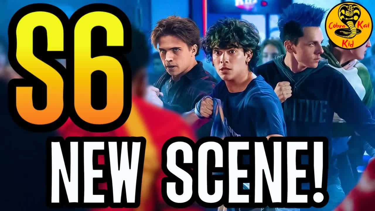 Cobra Kai season 6 scene (teased)