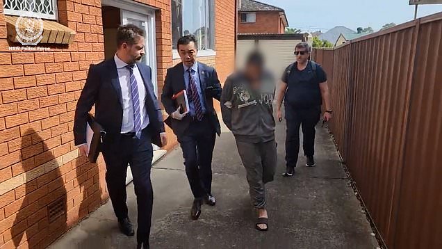 Ibrahim Helmy is arrested by police