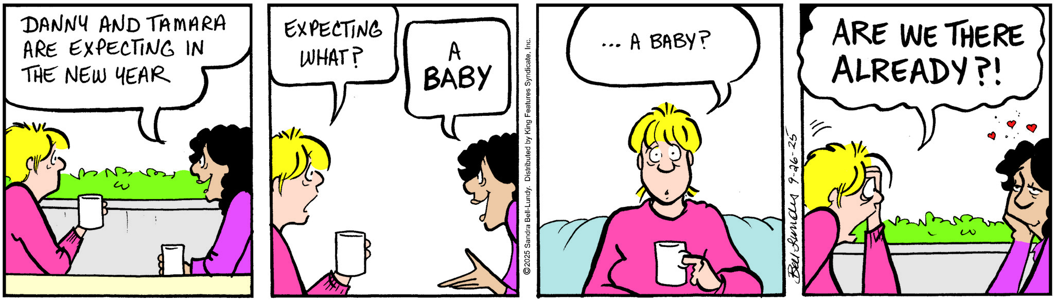 Between Friends by Sandra Bell-Lundy