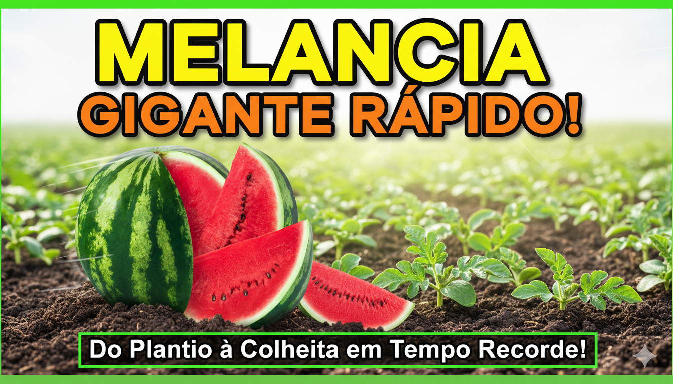 Como Plantar Melancia por Semente da Forma Mais Fácil do Mundo