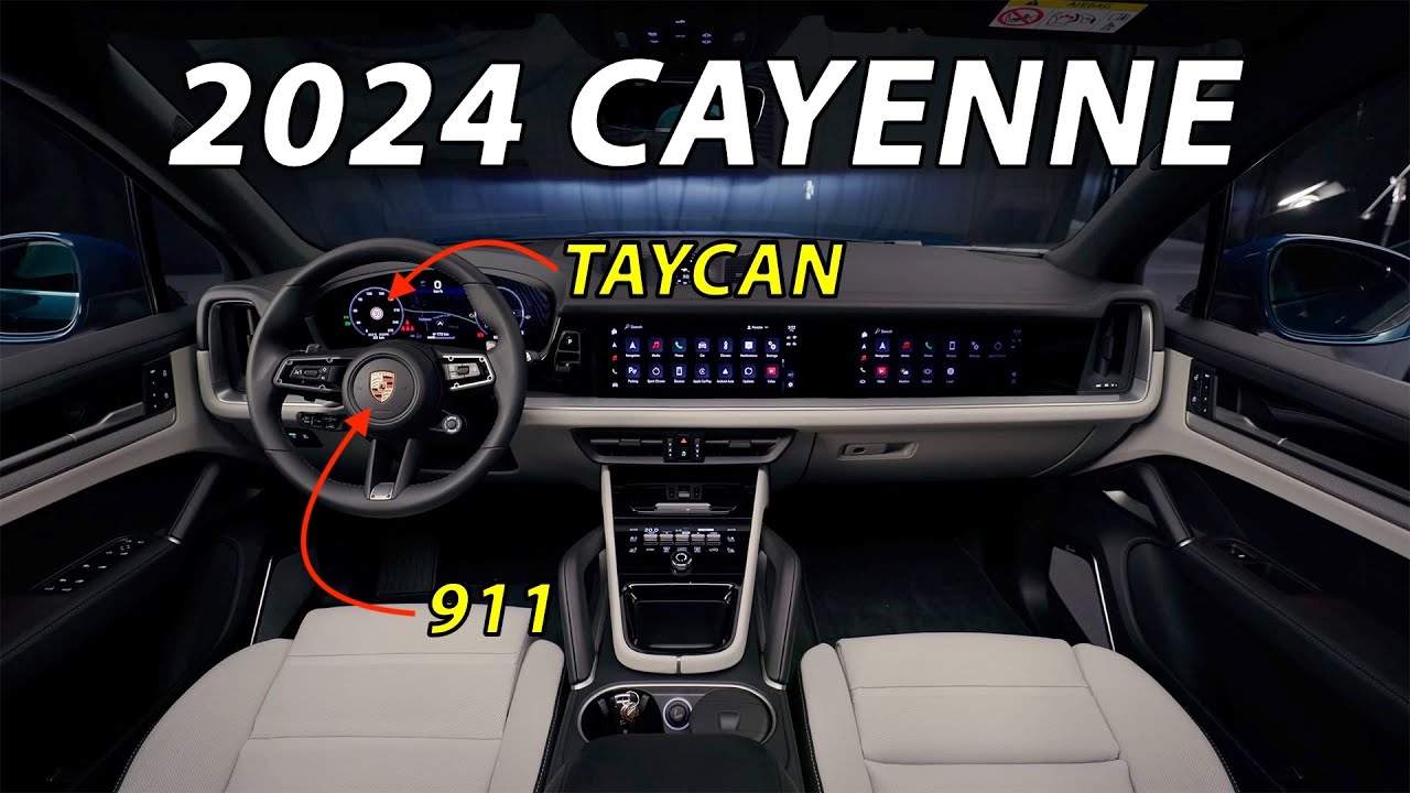 Porsche Cayenne Interior Review – Inspired by 911 and Taycan