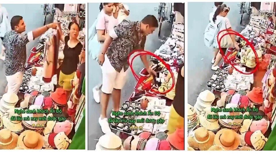 Indian family caught on camera shoplifting 'trinkets' from roadside ...