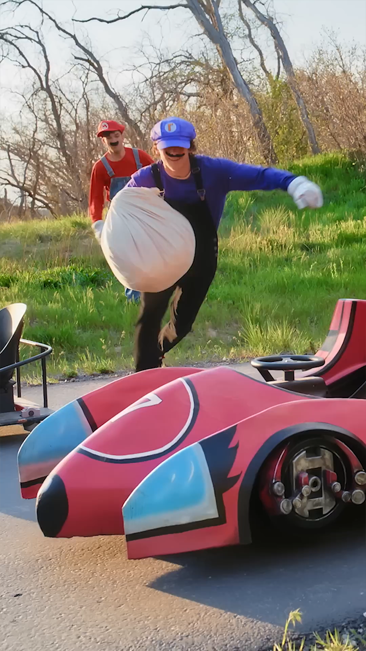 Mario Kart na Vida Real