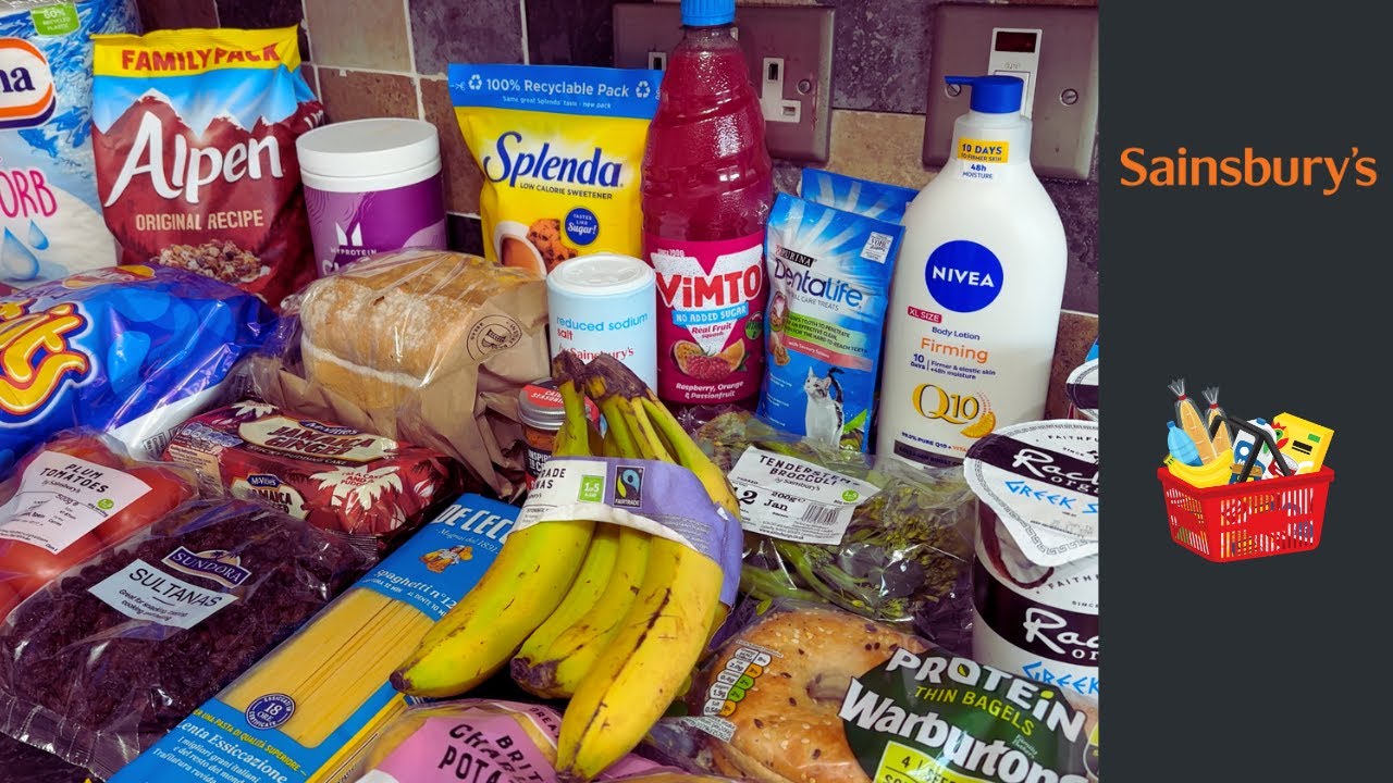 Sainsbury’s Scotland Grocery Haul - Saturday 11 January