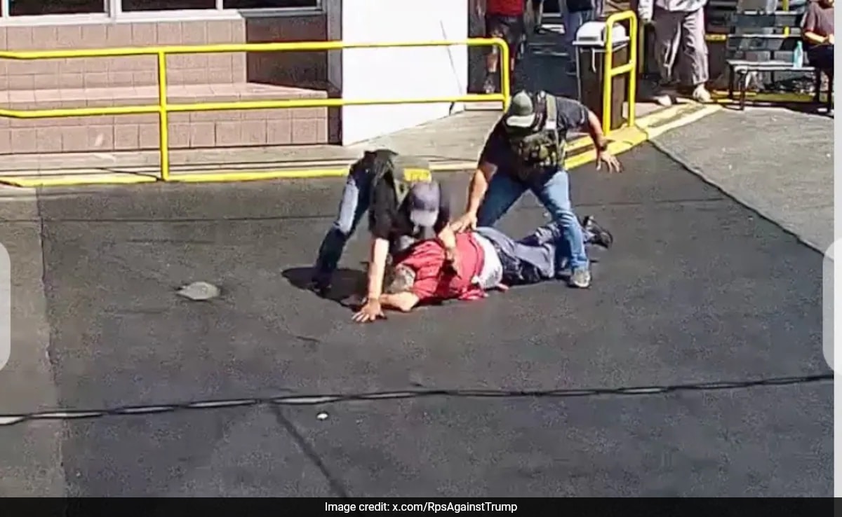 "I Was Begging": US Man, Slammed To Ground By Immigration Officials ...