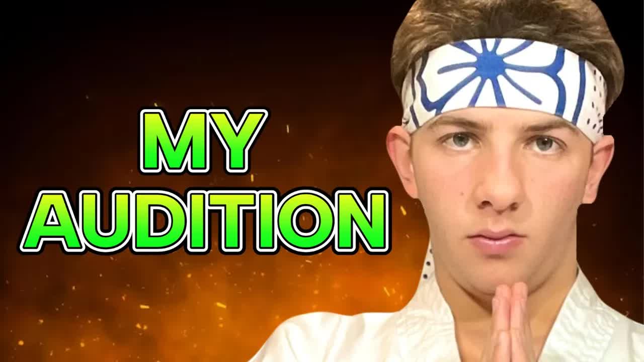 I auditioned for The Karate Kid!