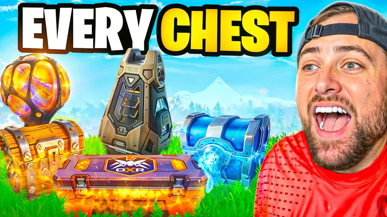One of every chest challenge in Fortnite!