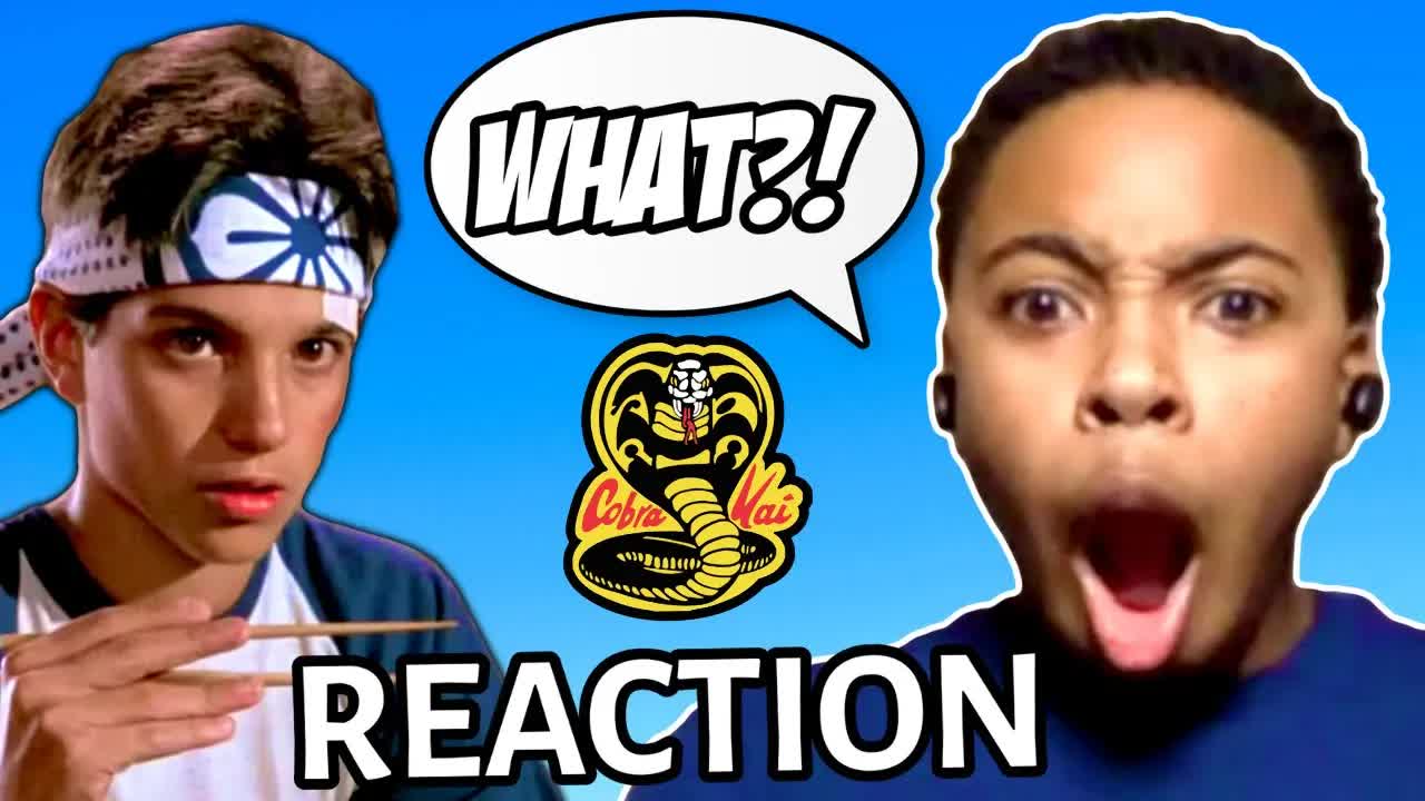 Dallas Young reacts to "Karate Kid" Easter egg!