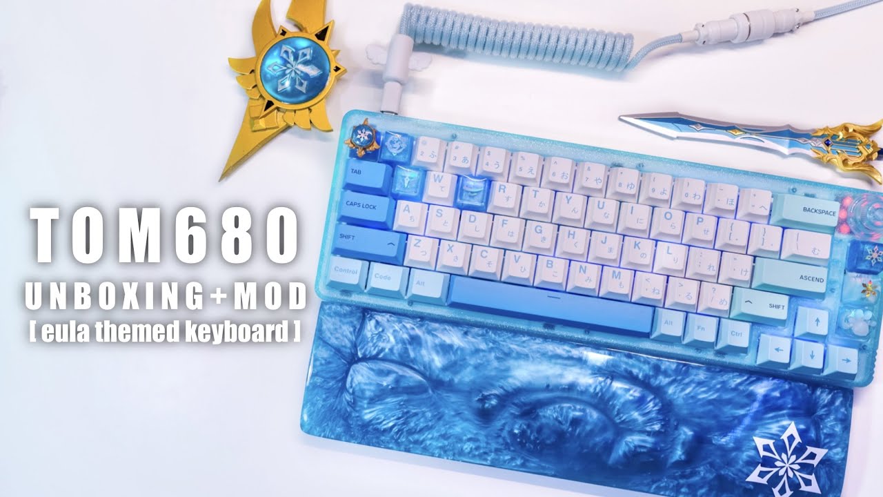 Unboxing & Modding a Tiffany Wireless Mechanical Keyboard