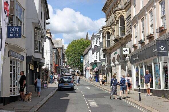 'Hippy' UK town with high street full of colourful independent shops