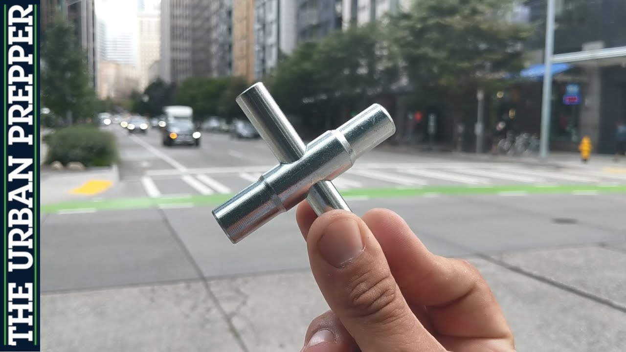 Learn how to use a sillcock key to find city water spigots