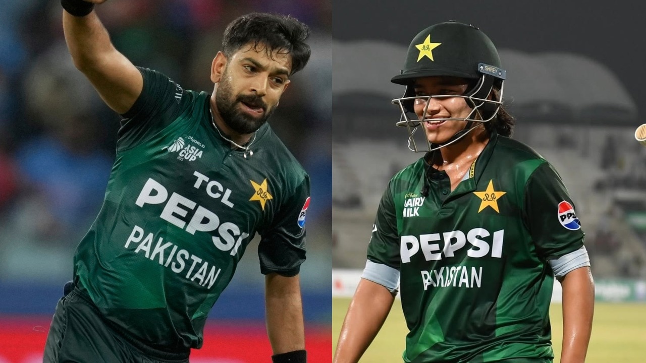 Pakistan women's captain imitates Haris Rauf's fighter jet gesture ...