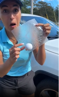 Golf Ball Smashes Husband’s Brand New SUV