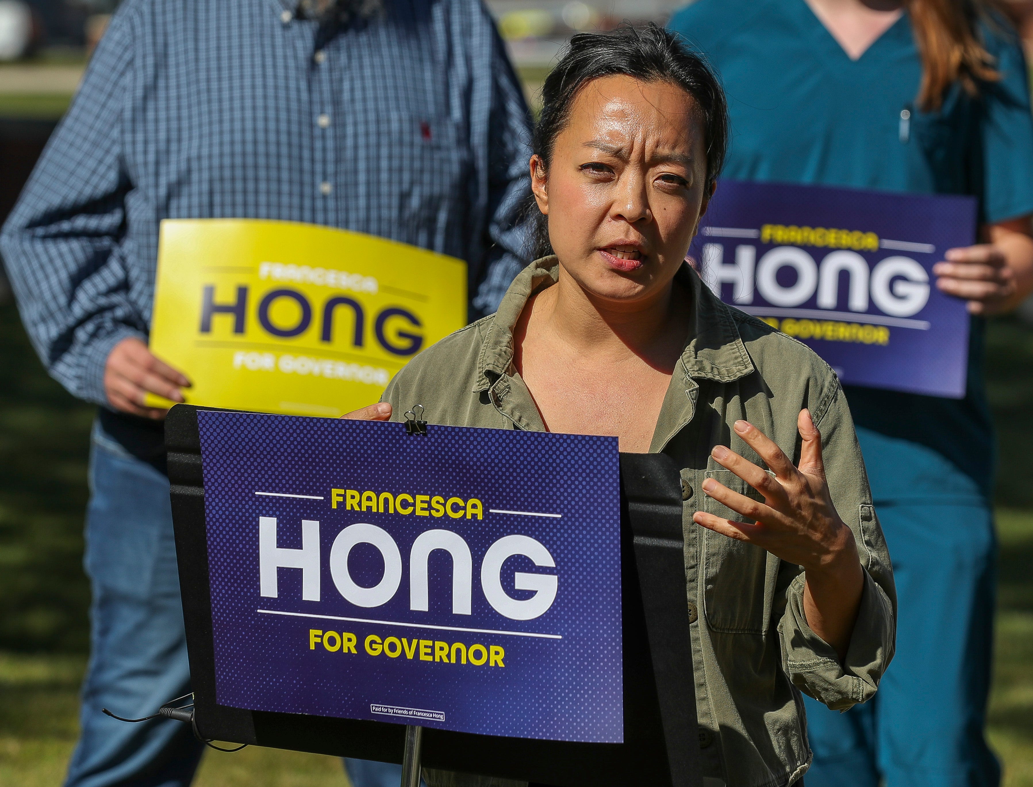 State Rep. Francesca Hong says she wants a Wisconsin-run bank during ...