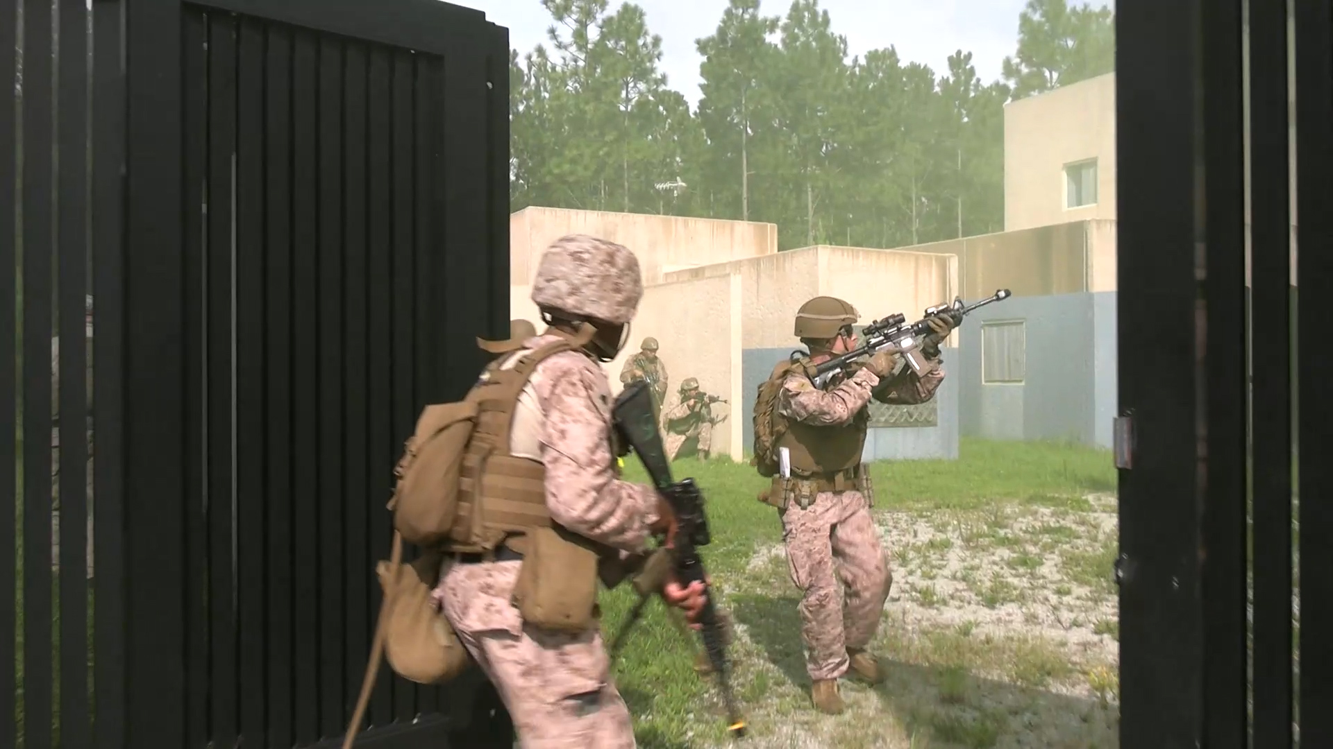 US Marines Outdoor Infantry Training