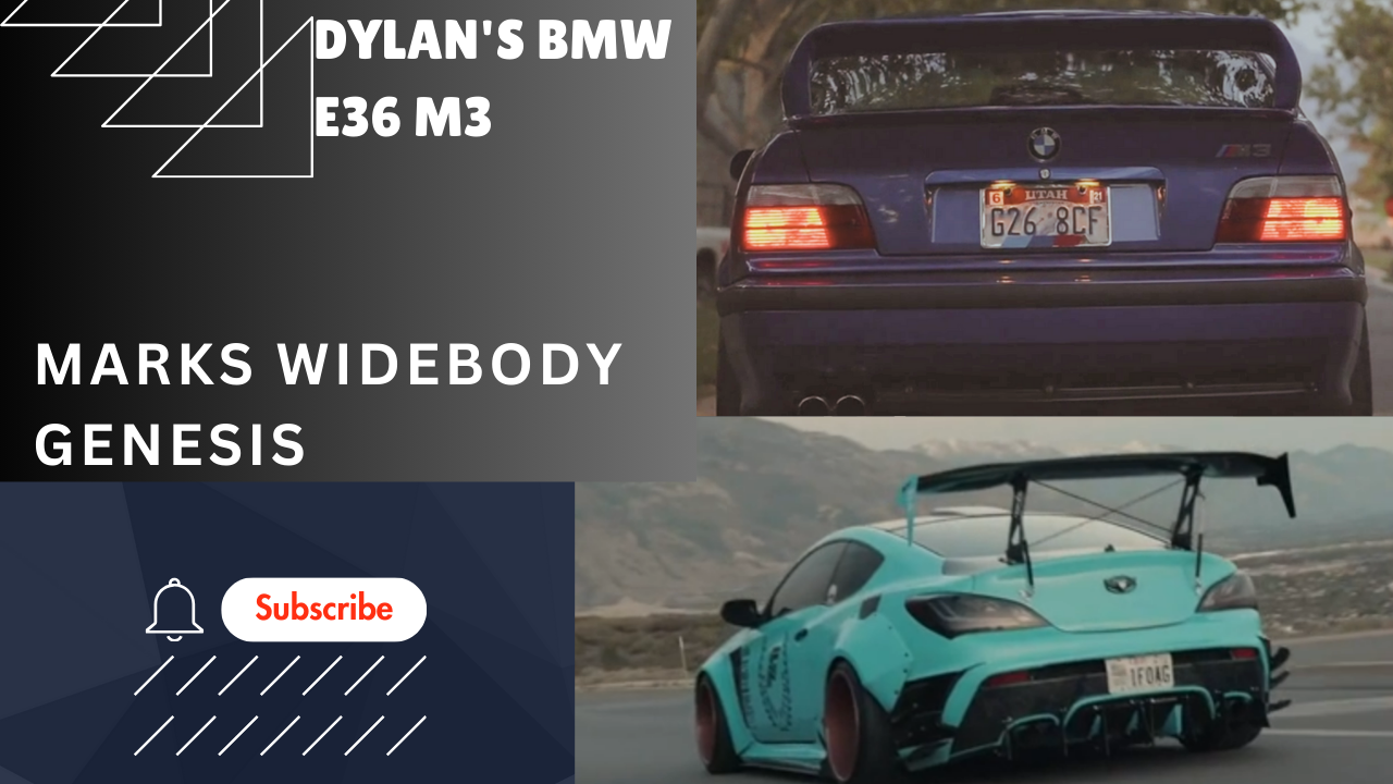 BMW E36 M3 Meets Widebody Genesis: Dylan & Mark’s Rides