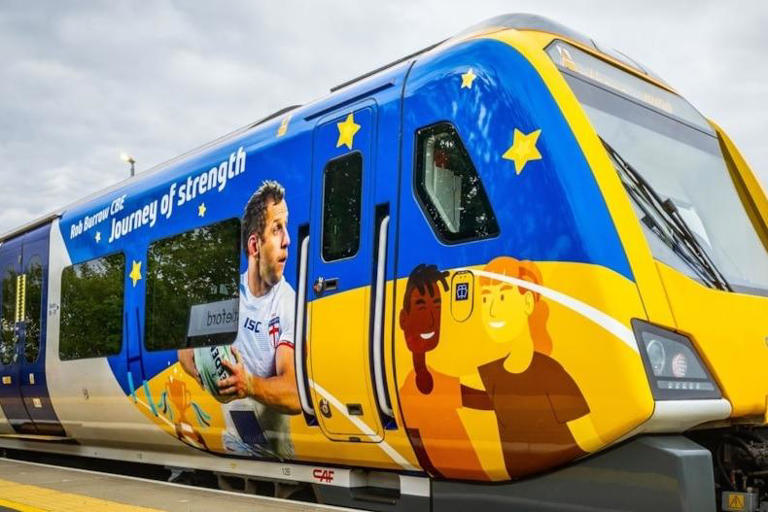 Train named after rugby league legend and MND campaigner Rob Burrow ...