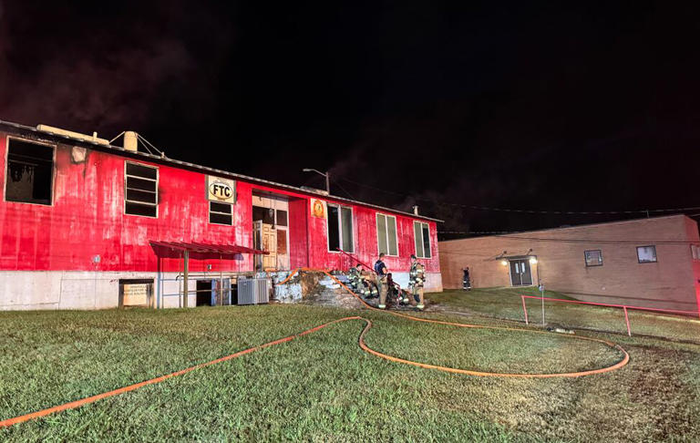Fire at Troutville fire training center under investigation