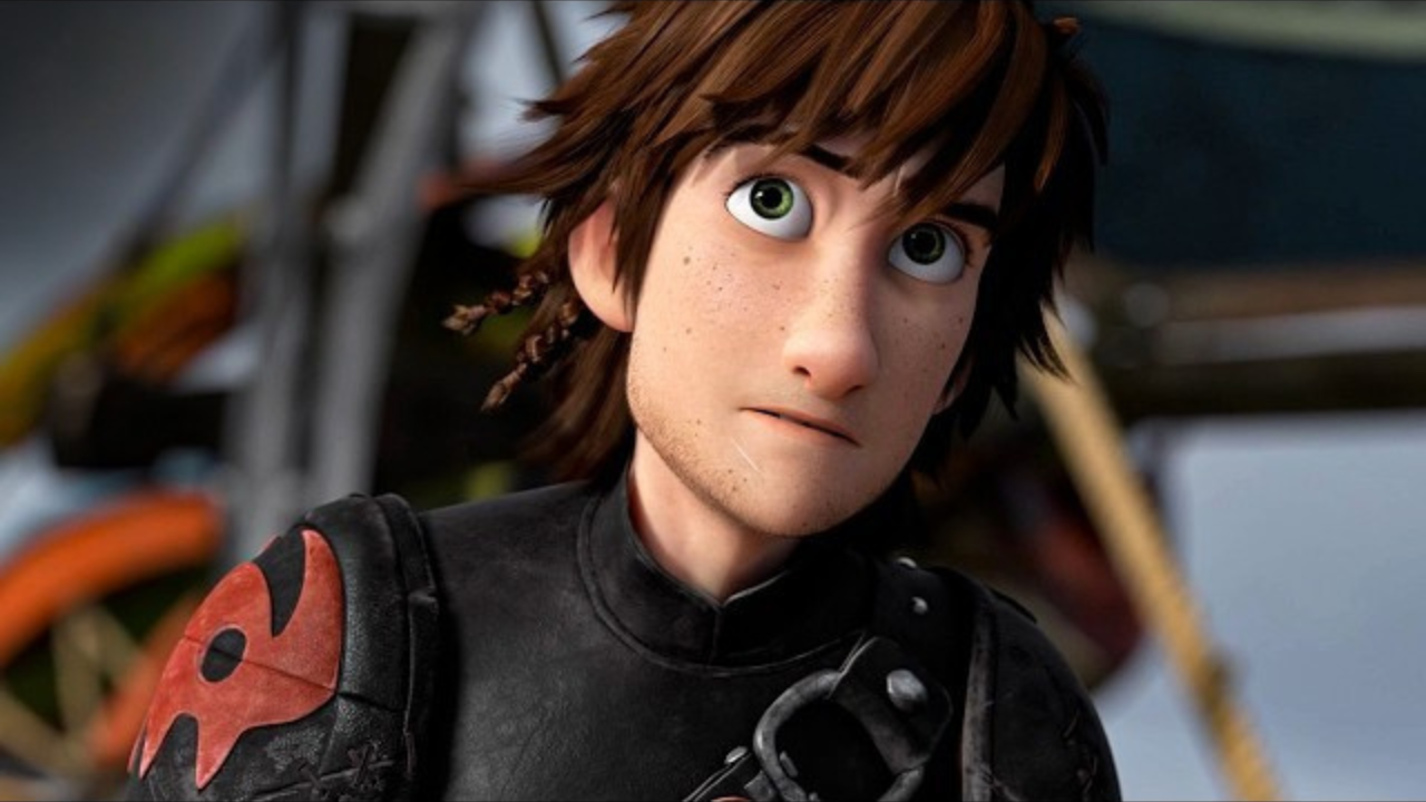 Hiccup Faces Drago (Jay Baruchel) How to Train Your Dragon 2