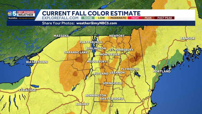 Vermont fall foliage tracker: Peak conditions could come much sooner ...