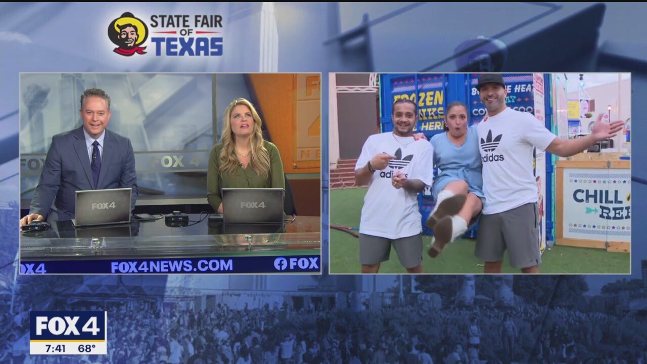 Payton tries breakdancing at the State Fair of Texas