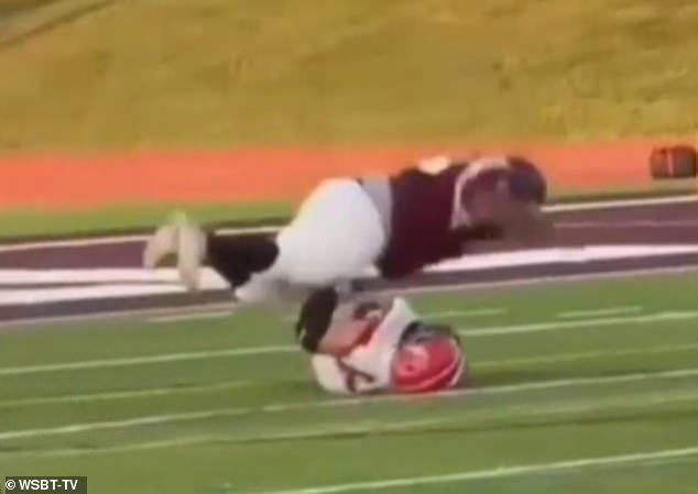 High school football player who fractured opponent's spine slammed by ...