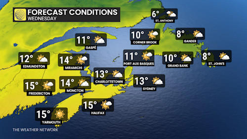 Atlantic Canada sees heaviest rain in months, followed by a significant ...