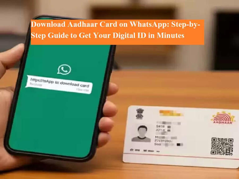 Download Aadhaar Card on WhatsApp: Step-by-Step Guide to Get Your ...