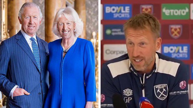 Graham Potter says his teenage son has enjoyed viral face-swapping meme