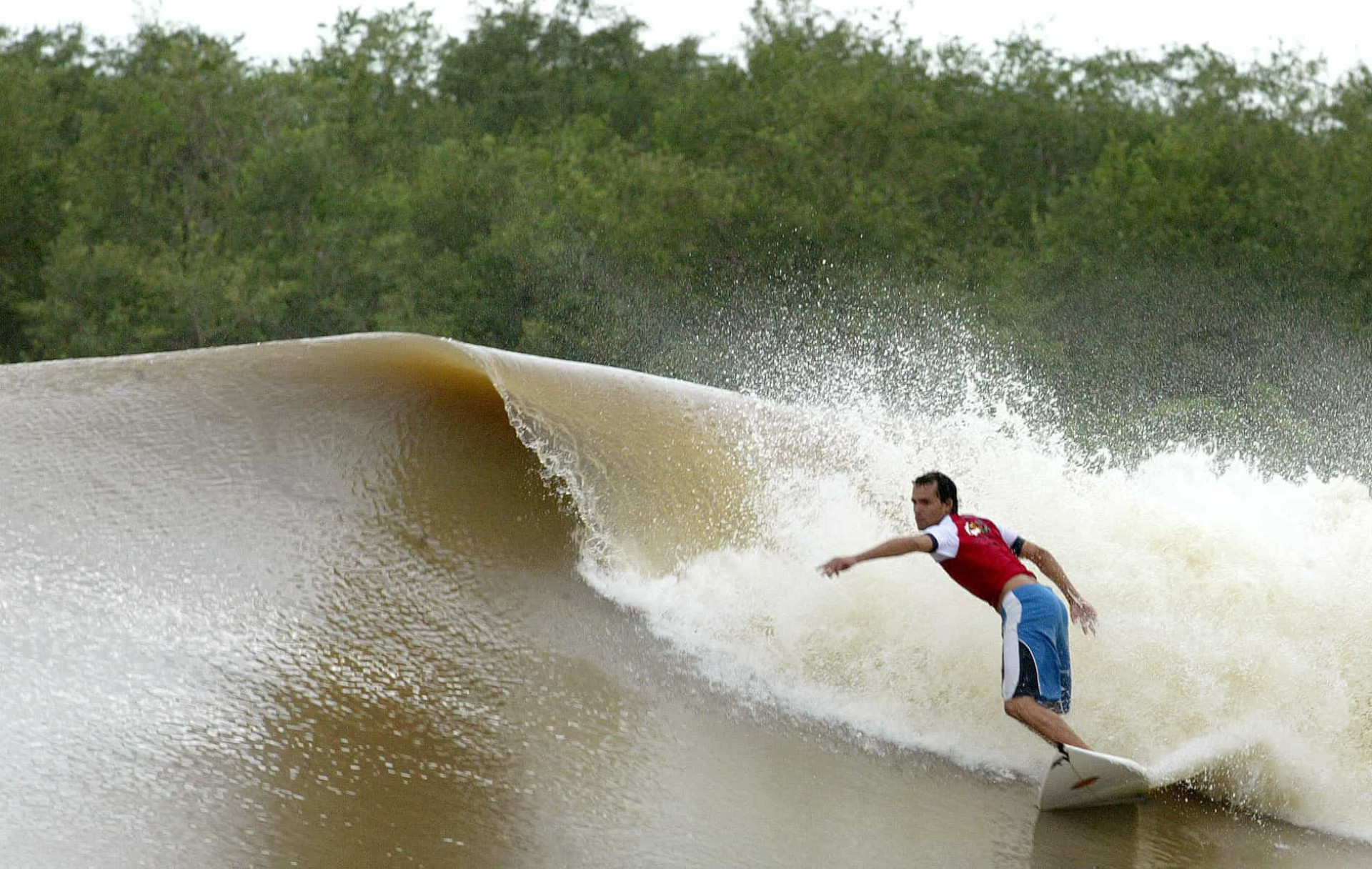 Surfing Amazon's endless wave