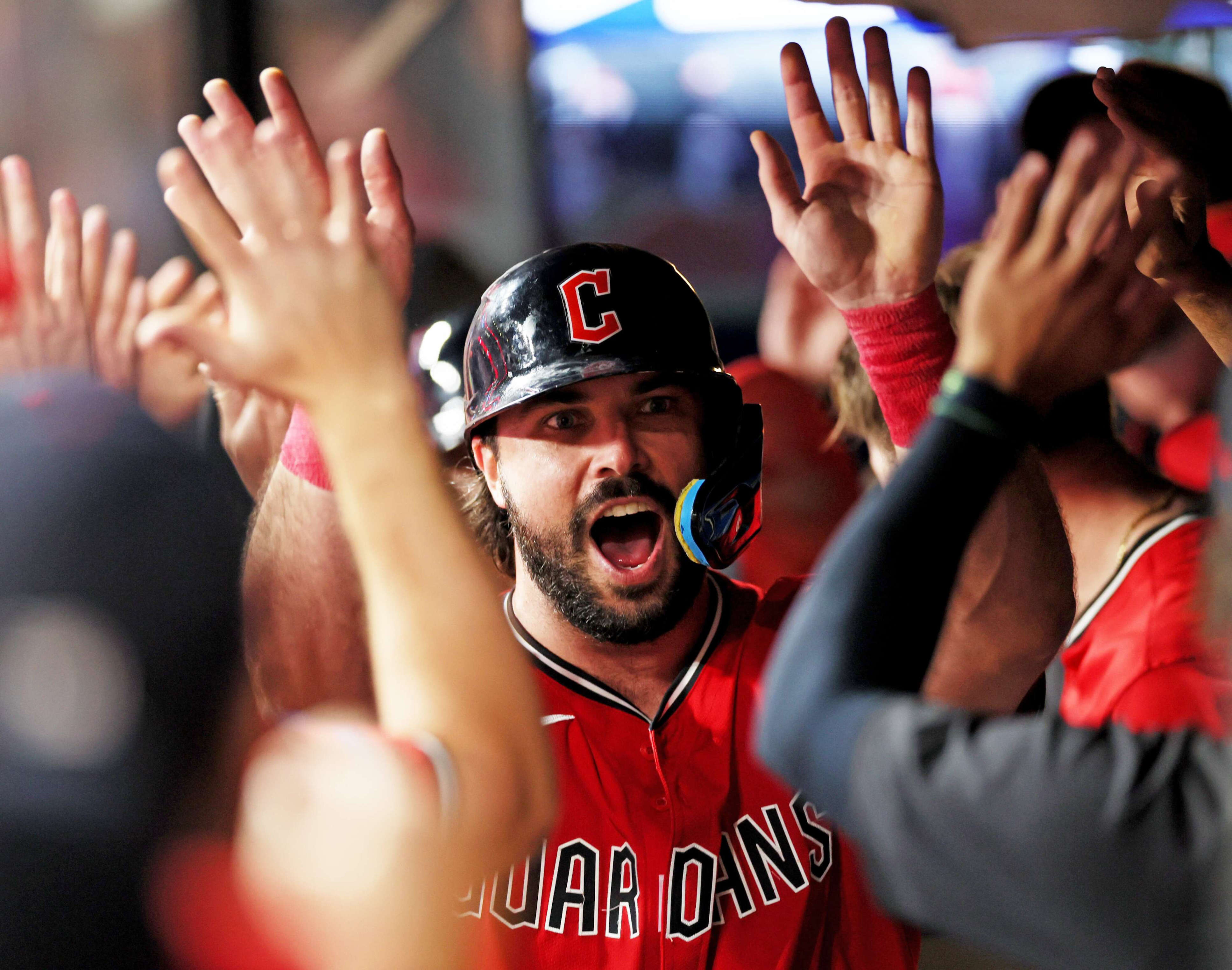 Guardians catcher makes passionate case for Cal Raleigh as American ...