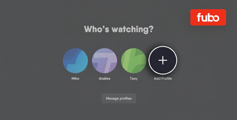How do profiles work on Fubo? How do you set up new ones?