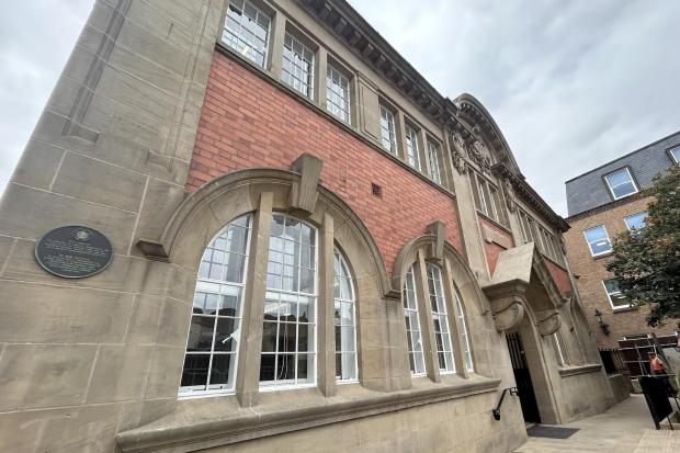 Historic mural uncovered as part of Wrexham's Old Library renovations