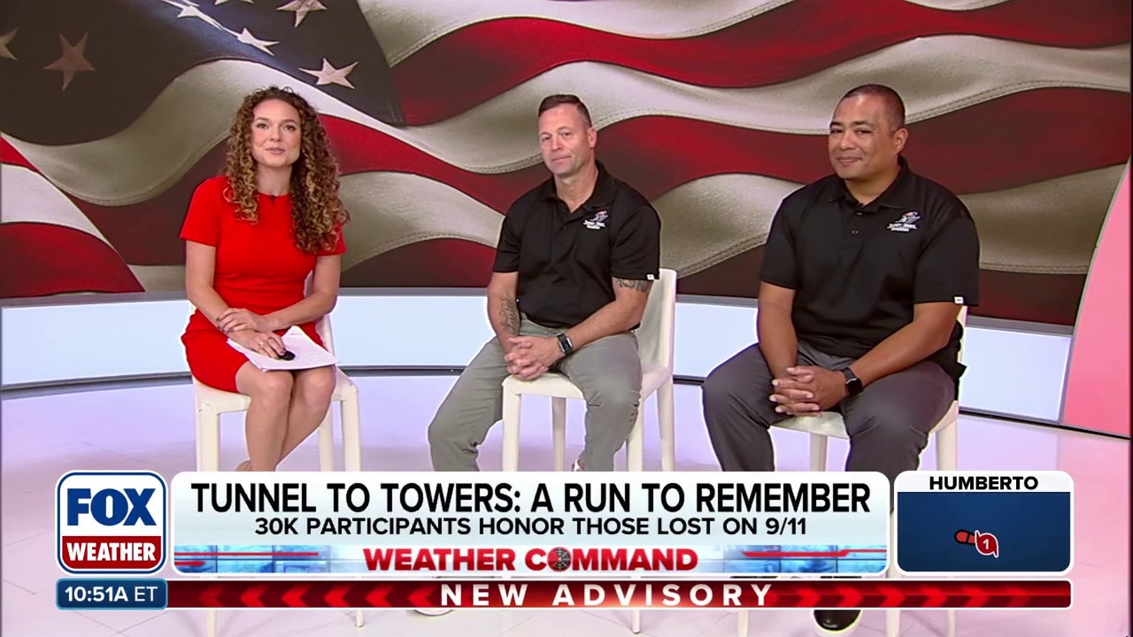 New York City firefighters honor fallen comrades on 9/11 through Tunnel ...
