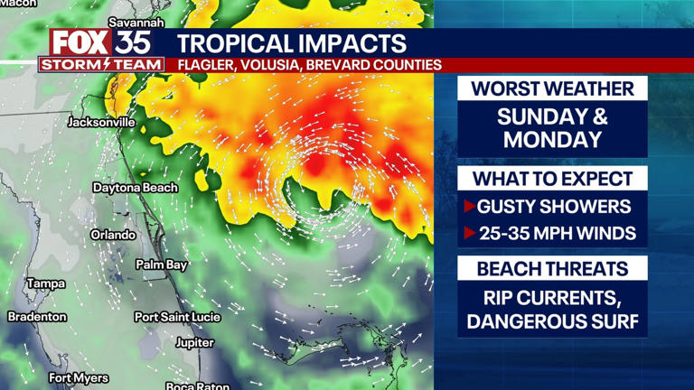 Orlando weather: Afternoon showers increase this weekend as tropical ...