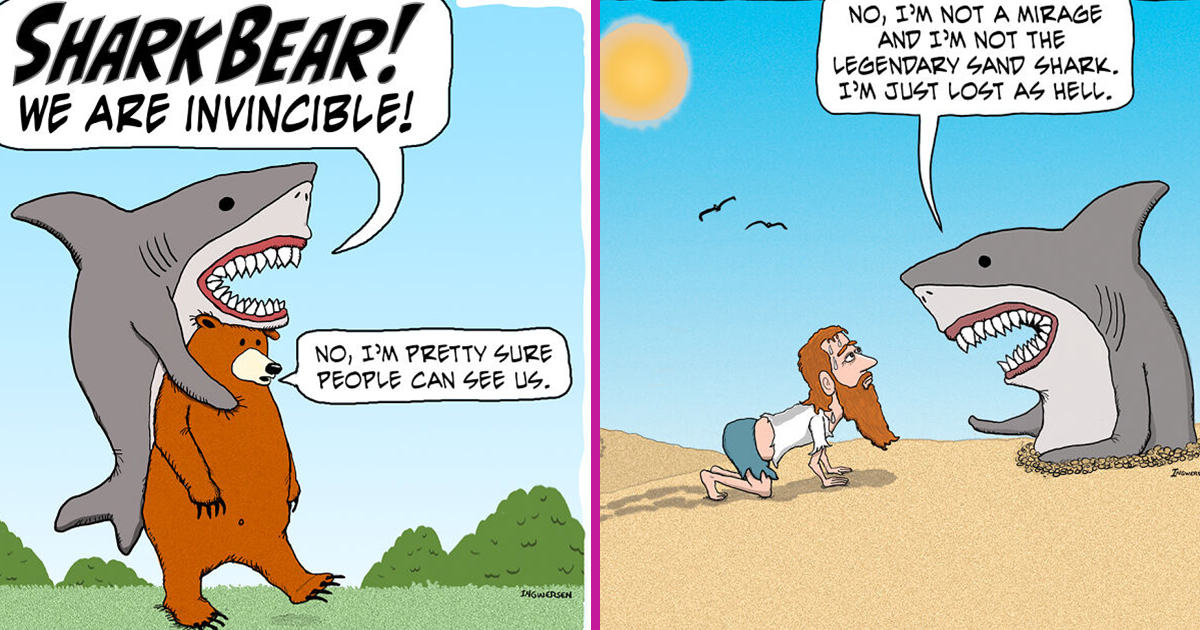 50 Funny Animal Comics From The Talented Captain Scratchy