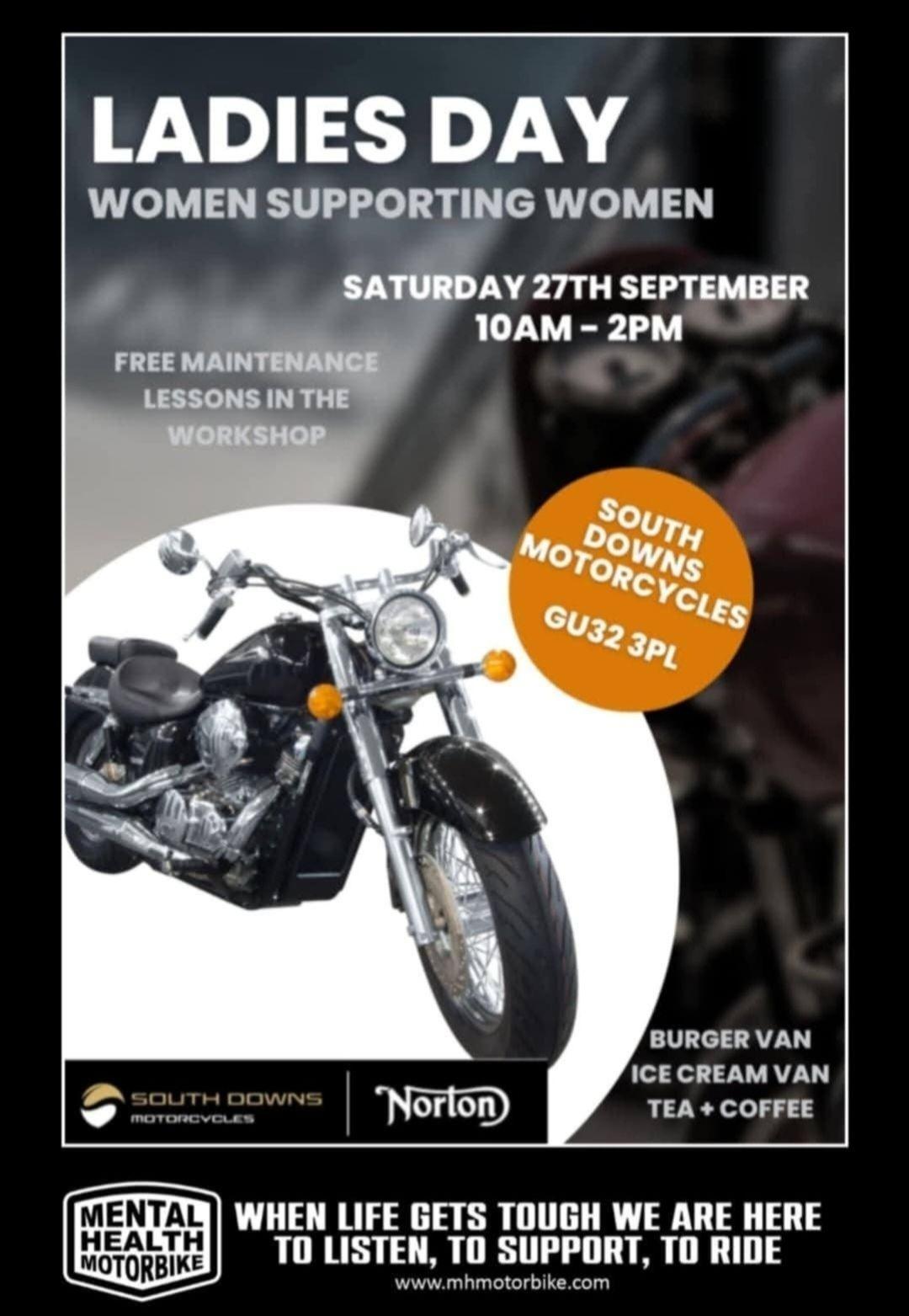 Ladies Day Motorcycle event this weekend