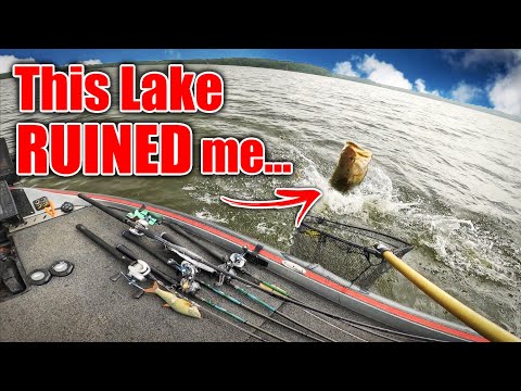 Exploring the best lake I have ever fished for trophy bass