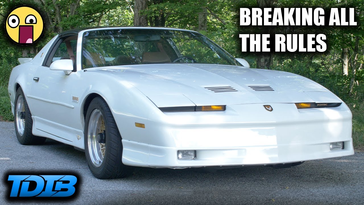 TURBOCHARGED V6 Pontiac Trans Am Review Eating V8's For Breakfast