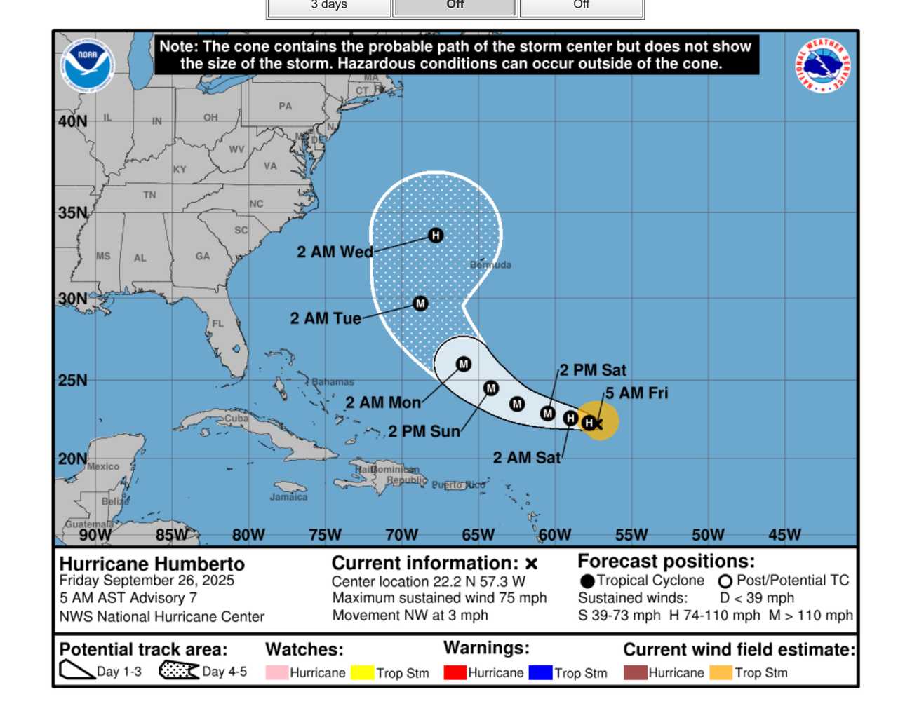 Humberto Becomes Hurricane, May Do Rare Dance With Nearby Tropical Wave