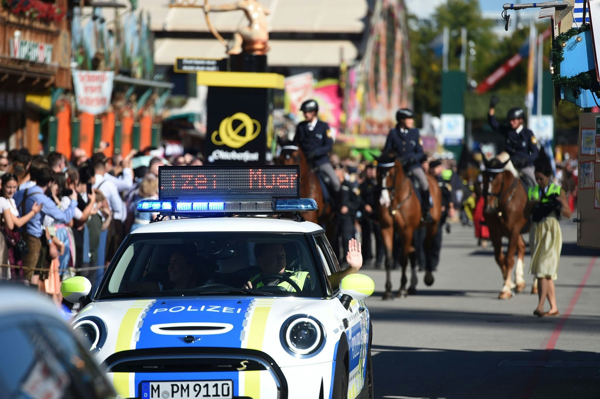 Oktoberfest: Über 500 Polizeieinsätze und 150 Festnahmen auf der Wiesn