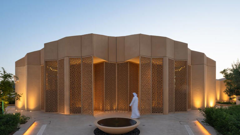 ‘World’s first net-zero energy mosque’ is made with mud and solar panels