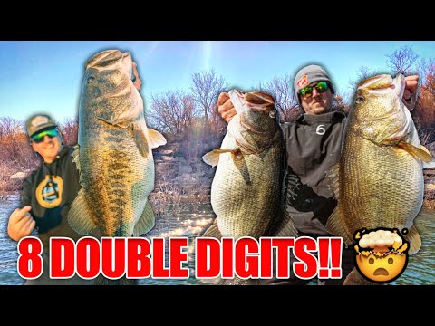 Record shattering 8 bass caught over 10,000 pounds