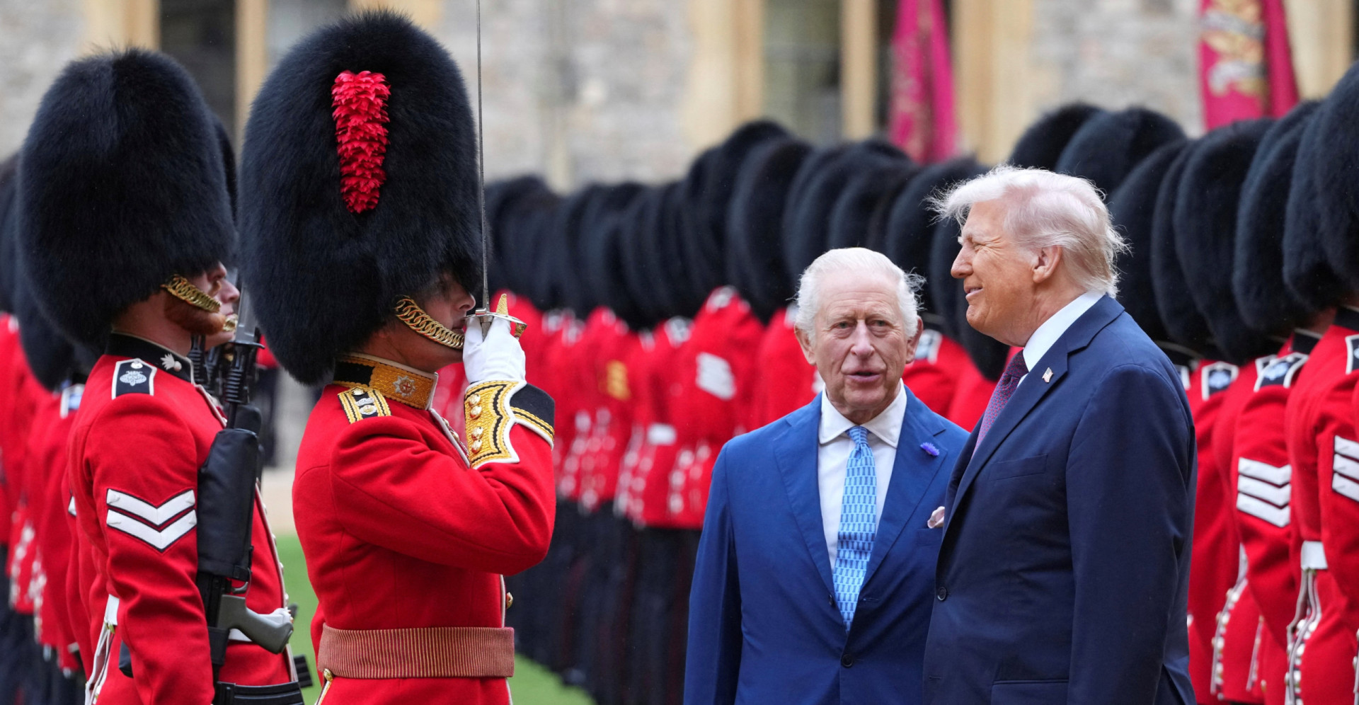 When US presidents met the British royal family