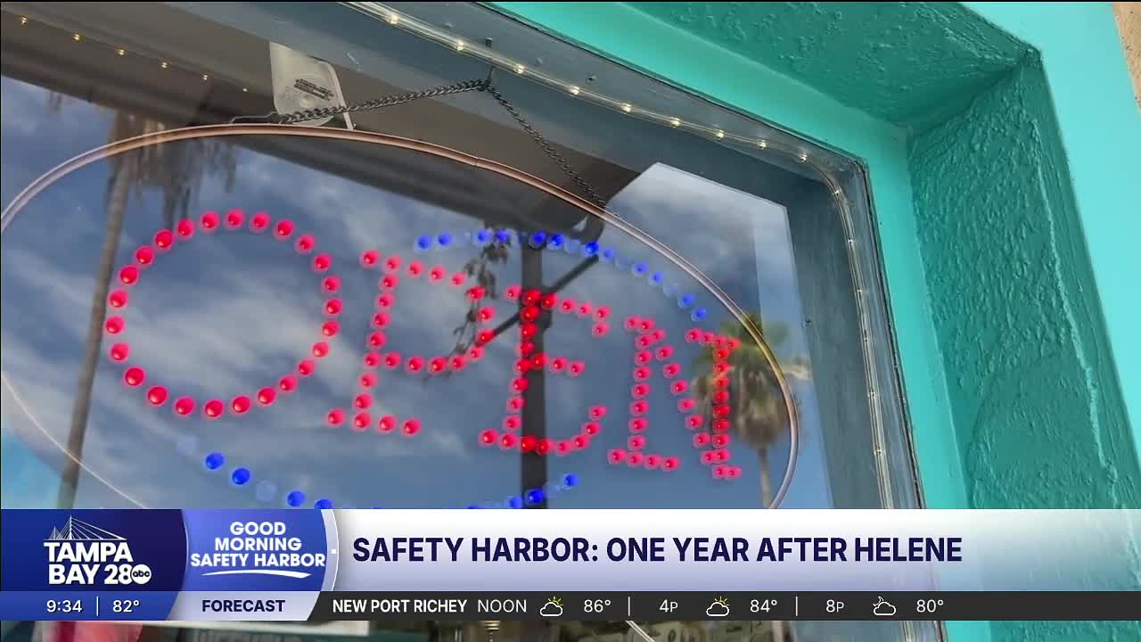 Safety Harbor: One year after Hurricane Helene