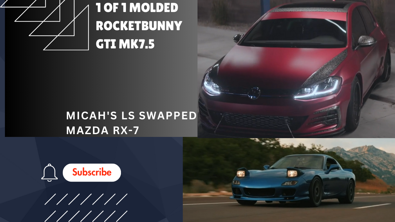 RocketBunny GTI MK7.5 Meets LS-Swapped Mazda RX-7: 1 of 1 Builds
