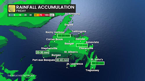 Atlantic Canada sees heaviest rain in months, followed by a significant ...